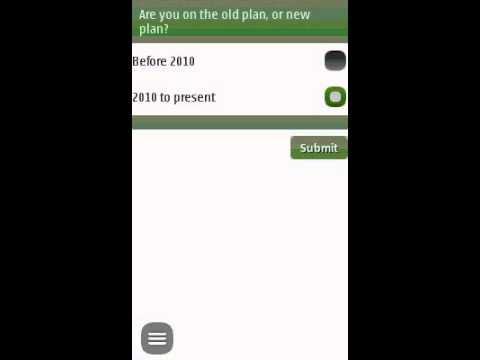 Weight Watchers Calculator Demo