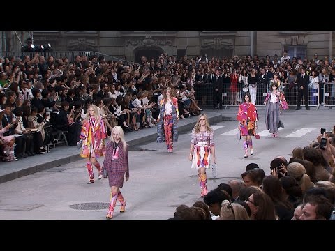The Chanel Runway Was Also a Feminist Protest - Karl Lagerfeld Stages ...