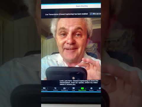 Watch! Live Transcription in Action!