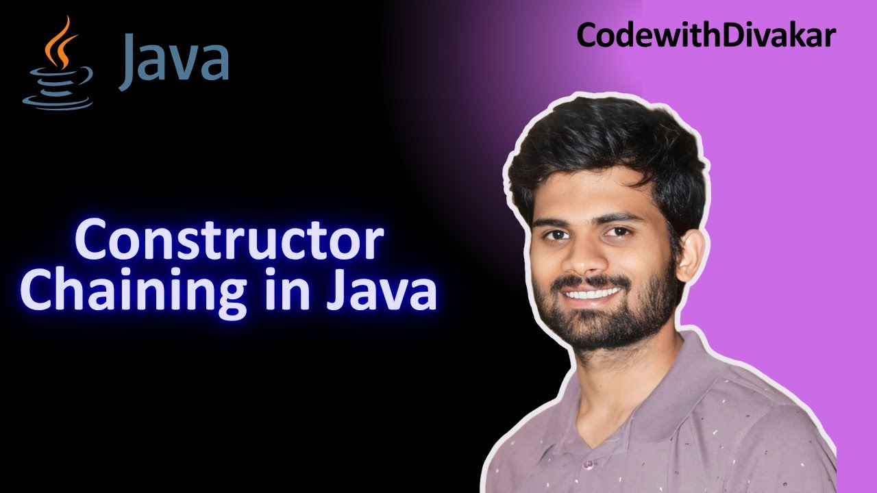 Constructor Chaining in Java using this() and super() #javacodinginterview #corejava #coding