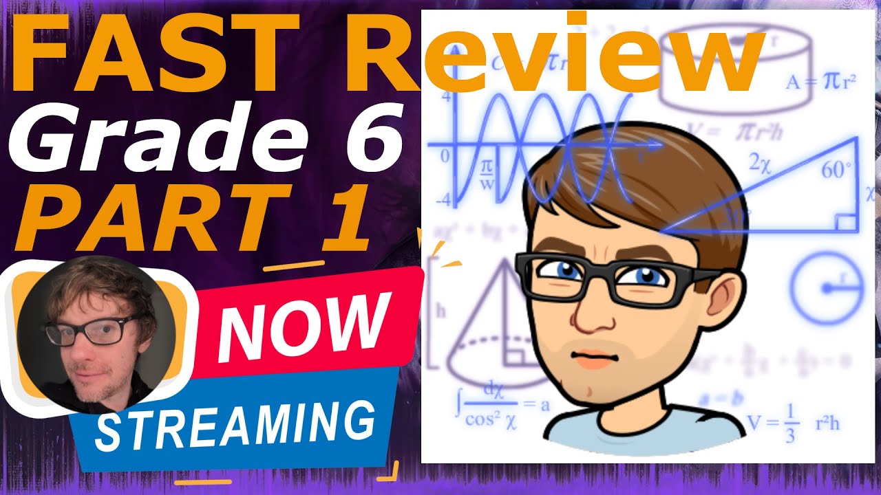 6th grade Florida FAST B.E.S.T Math Test Review part 1