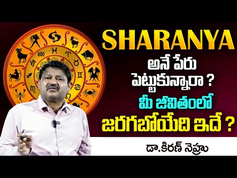 SHARANYA Name Numerology 2024 Prediction By Dr KHIRONN NEHURU || Telugu Spiritual World