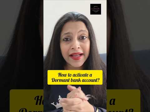 How to activate Dormant bank account #bankingawareness #banking #dormant #informative #banksafely