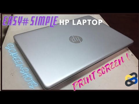 HOW TO SCREENSHOT ON HP LAPTOP!