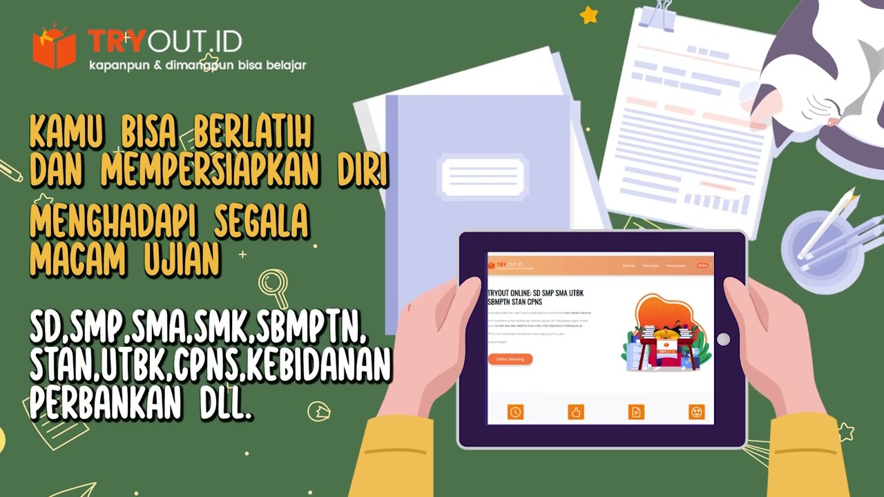 TRYOUT.ID - TRYOUT ONLINE: SD SMP SMA UTBK SBMPTN STAN CPNS