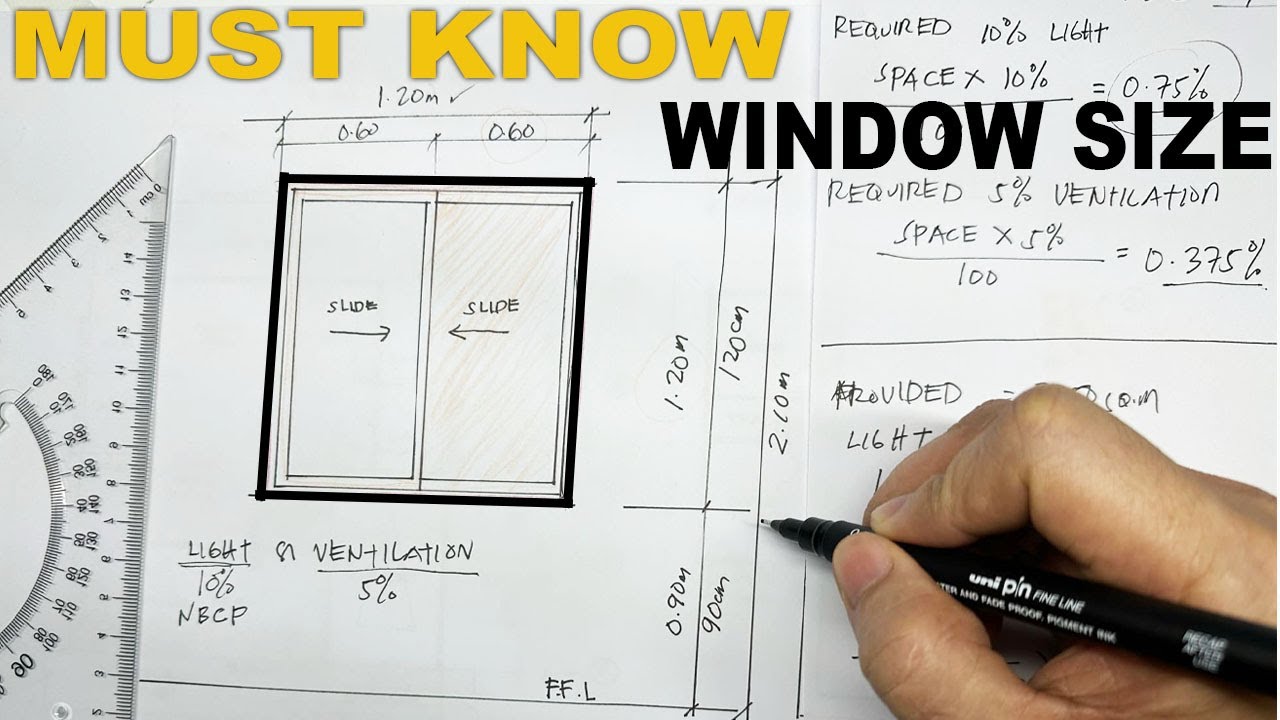 Window size must be calculated.