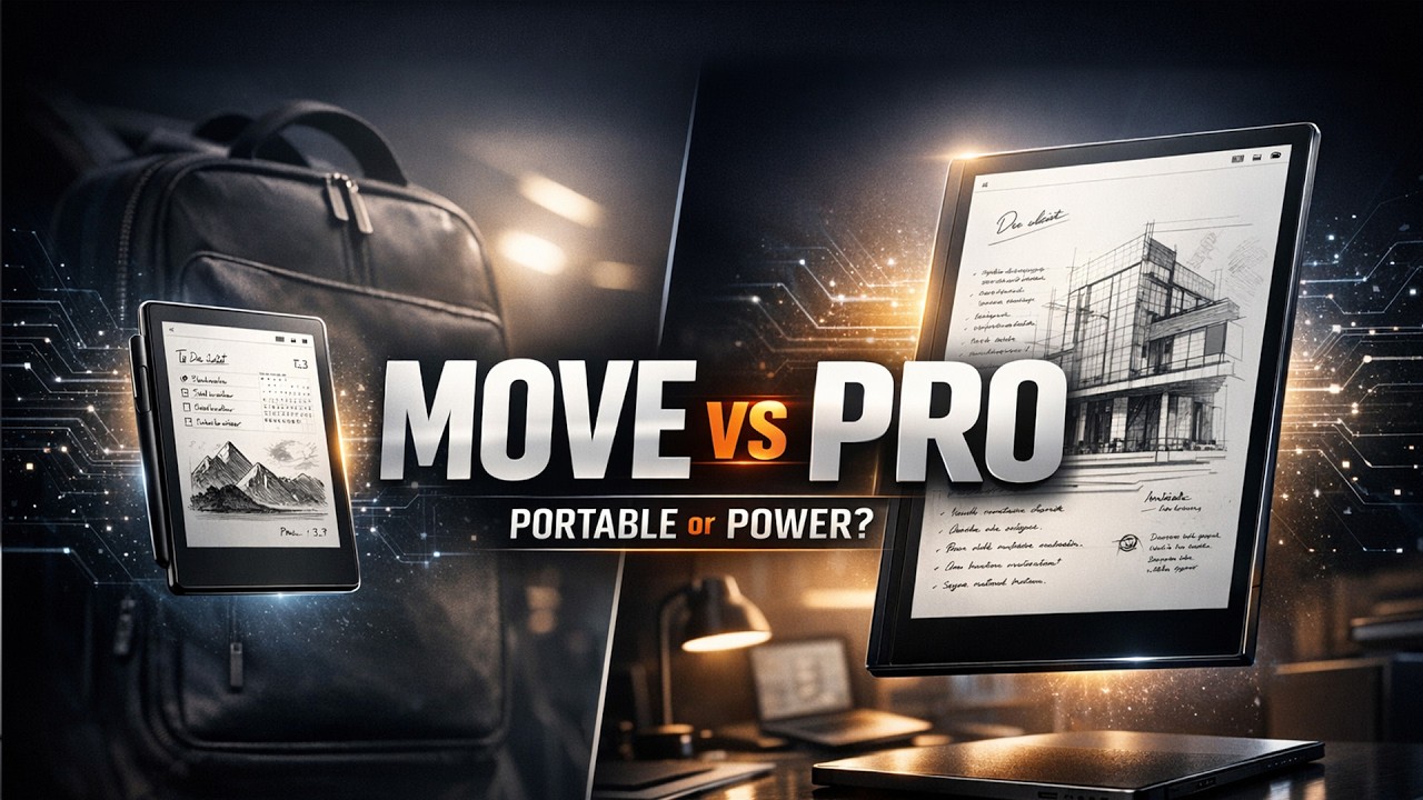 reMarkable Paper Pro Move vs Paper Pro: Which One Should You Actually Buy?