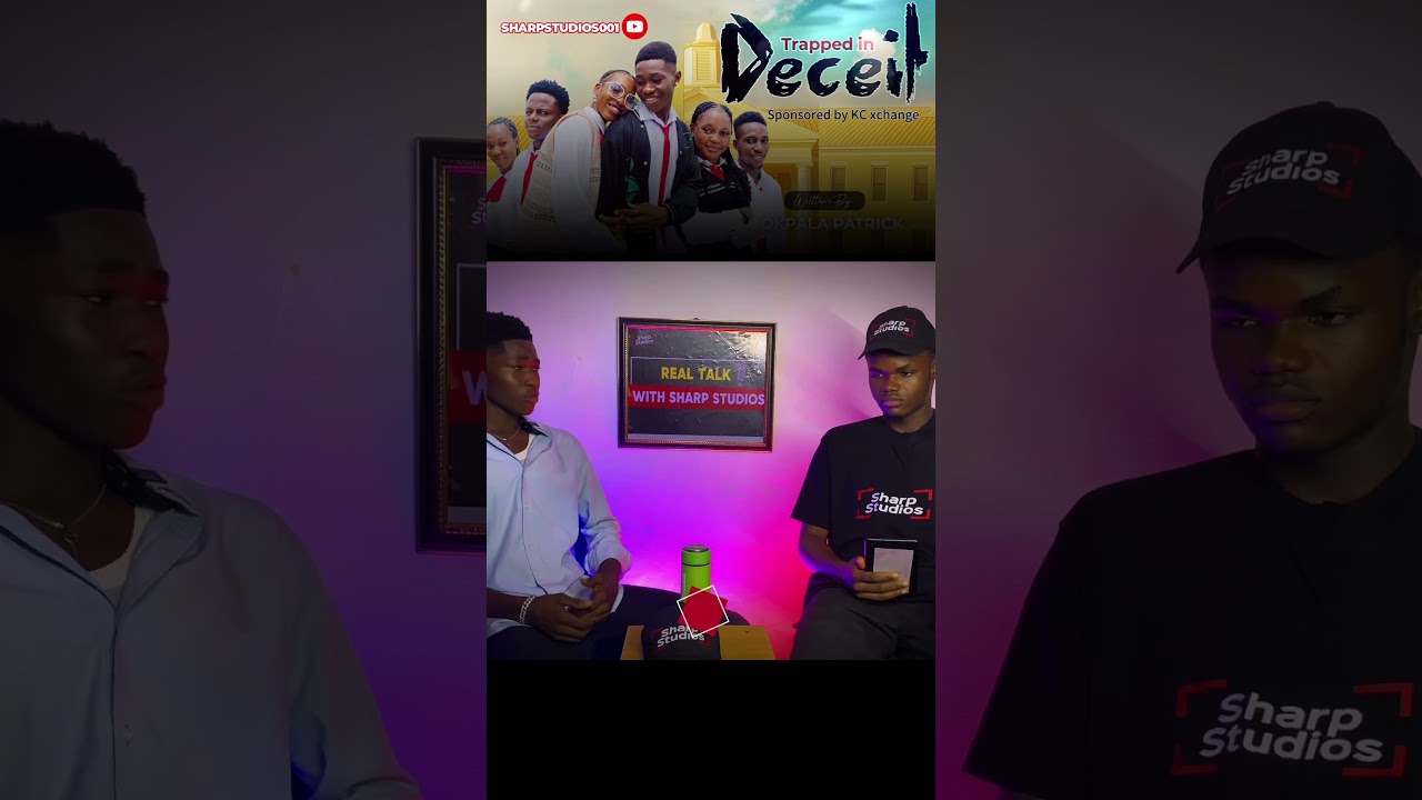 Real talk with sharp studios showing on YouTube tomorrow