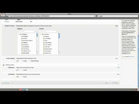 New InMobi Advertiser Interface - Creating New AdGroups