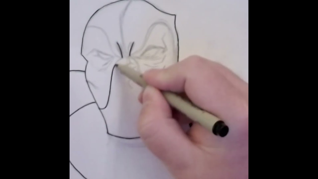 Inking My Comic Book Style of Deadpool