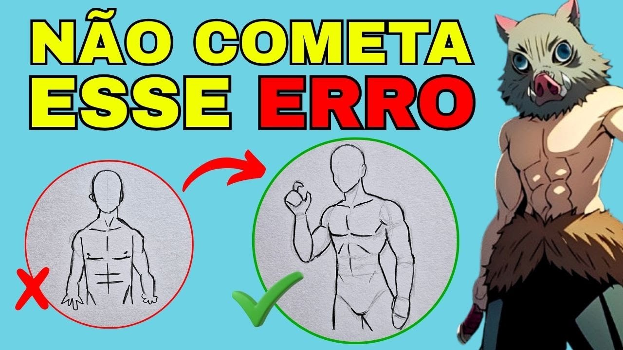 How to Draw an Anime Body the Right Way! (Step by Step)