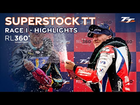 RL360 Superstock TT Race 1 - Highlights | 2024 Isle of Man TT Races