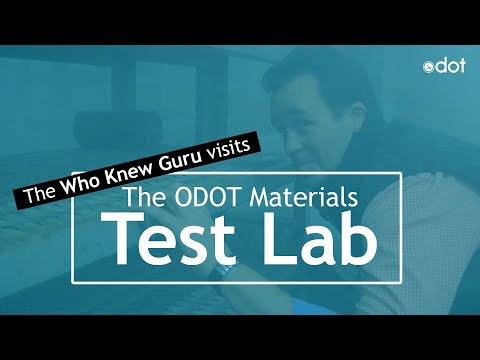 A Look Inside ODOT's Materials Test Lab