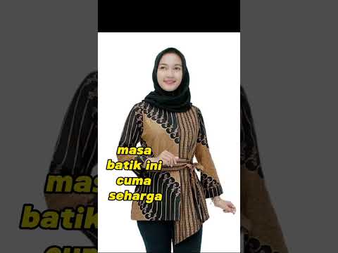Batik wanita modern#batikwanita #batikwanitakerja #batikwanitamodern #batikmodern