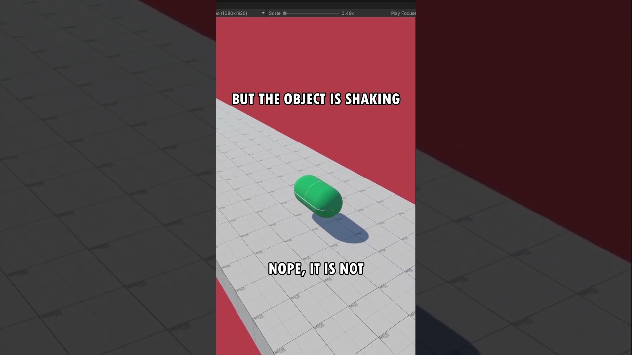 Unity - Beginner rigidbody camera mistake #unity #gamedesign #gamedevelopment #tutorial