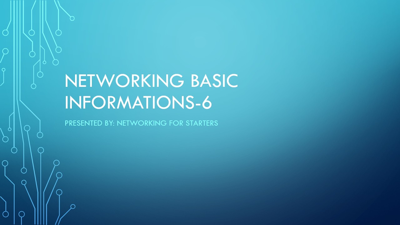 Basic Networking | Part-6 | Windows essential programs and command for networking