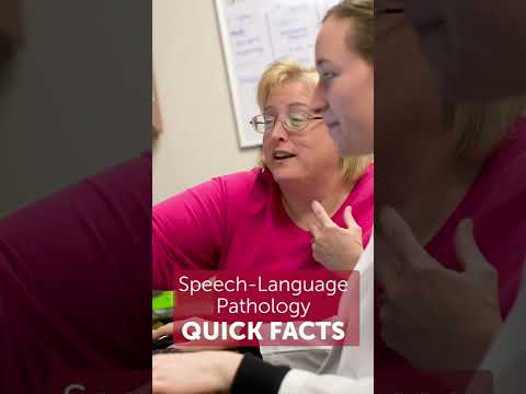 Speech-Language Pathology Quick Facts