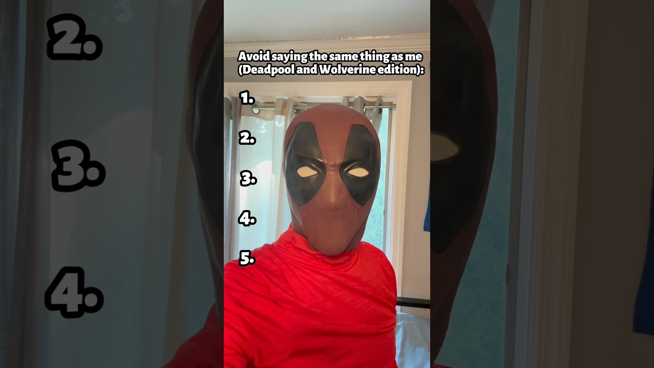 Maximum Effort🔥 #deadpool #mcu #cosplay