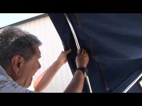 Assembled Stainless Steel Strut - Collapsible Support Strut for Bimini ...