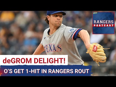 Rangers Postcast: The Rangers took the series in Baltimore behind Jacob deGrom