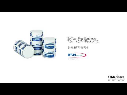Soffban Plus Synthetic 7 5cm x 2 7m Pack of 12 BF7146701