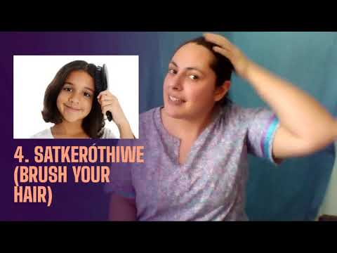 Kanyen'kéha: 5 Words Series E.2 (Beginner Language for Parents) Morning Time Words