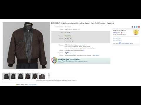 The Clothing Classroom: 10 Leather Jackets that SOLD on EBAY