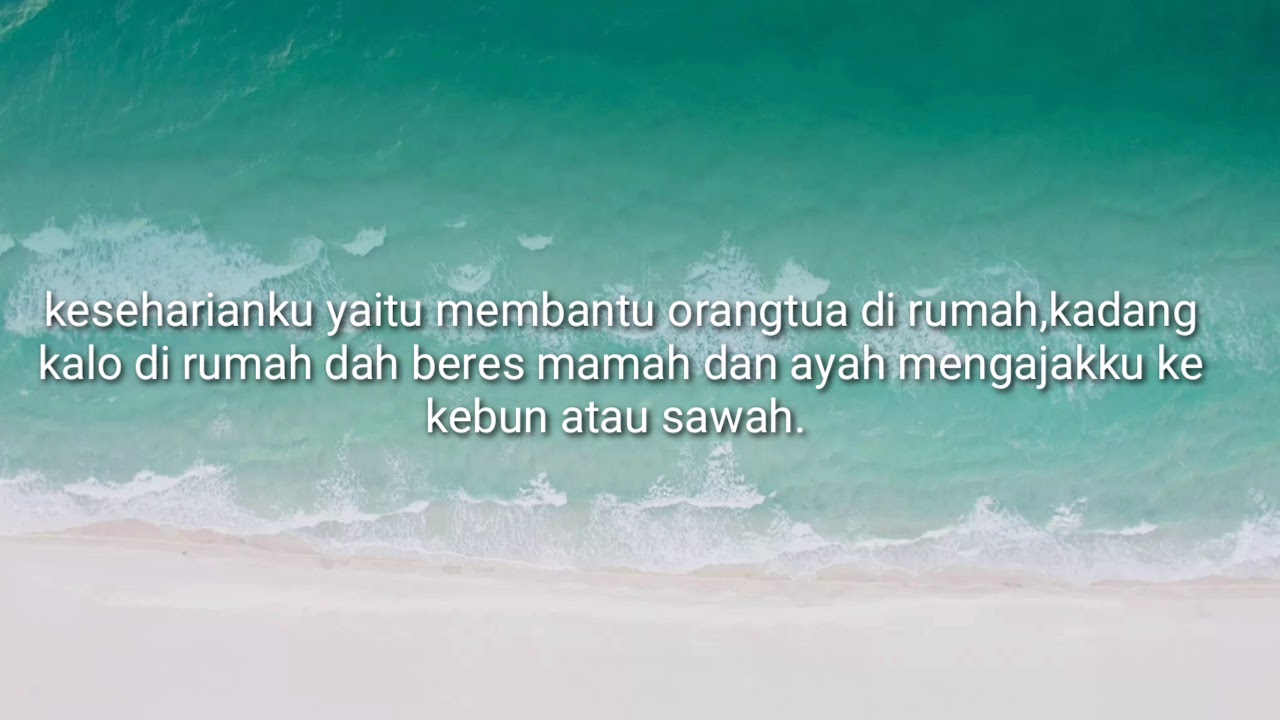 CONTOH AUTOBIOGRAFI UNTUK TUGAS SEKOLAH YANG BAIK DAN BENAR√√√