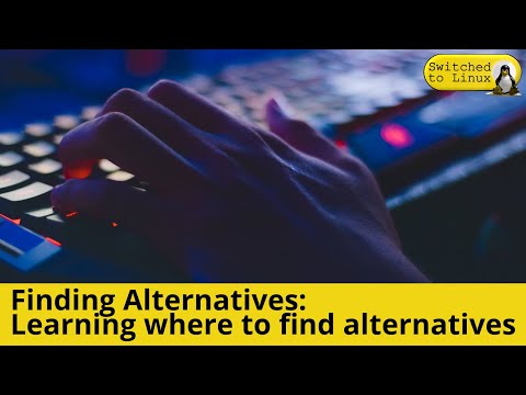 Finding Alternatives: Choices in Software