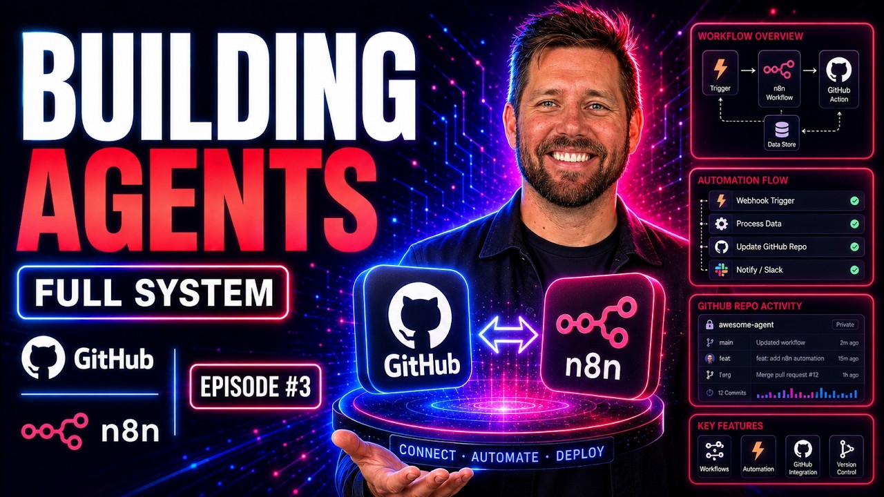 Building AI Agents - N8N and Github Episode #3