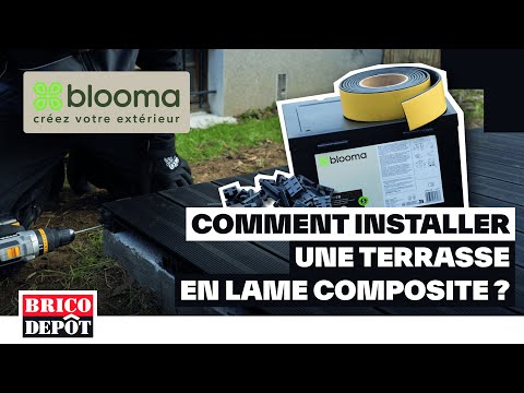 Comment installer une terrasse en composite Blooma en 3 étapes – Astuces et conseils d’expert