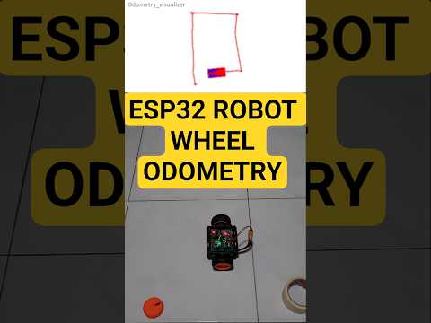 ESP32 Robot Odometry with FOC and path planning