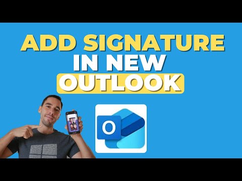 How To Add Signature In New Outlook (2024)