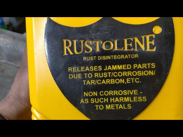 INDUSTRIAL CLEANER - Rustolene Rust Disintegrator Trader - Wholesaler ...