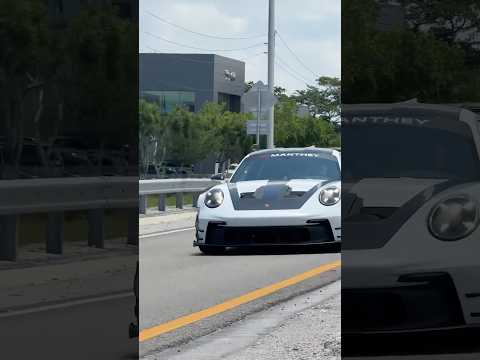 2025 911 GT3RS Manthey Racing! With $14,000 Exhaust!! 🔊 RSR 🔊 #porsche #911