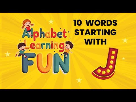 Learn 10 Essential Words Starting With J In 10 Minutes!