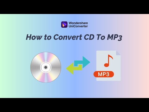 How to Convert CD To MP3 in Simple Clicks! | Audio Converter