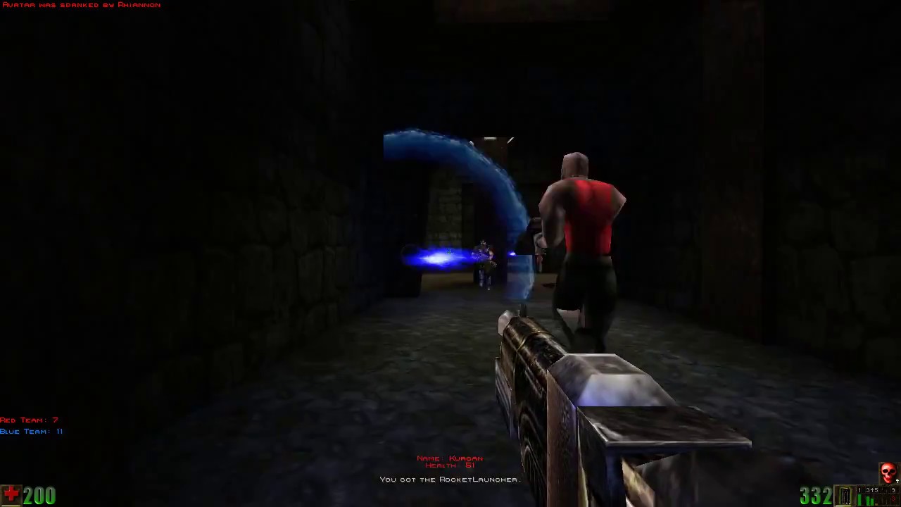 Unreal Gold Steam Short Gameplay (Botmatch)