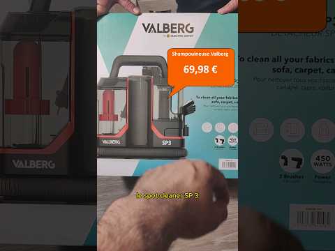 Shampouineuse Valberg Électro Dépot - spotclean sp3 -