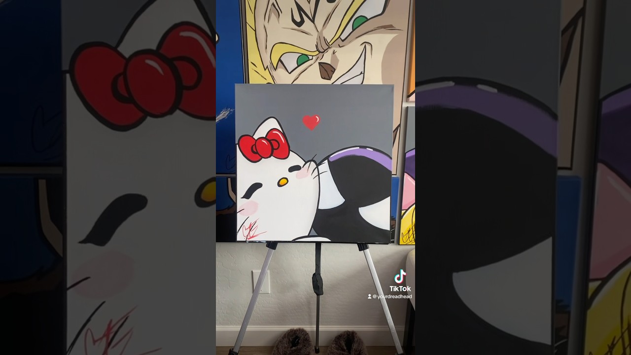 Hello Kitty and Spider-Man✨