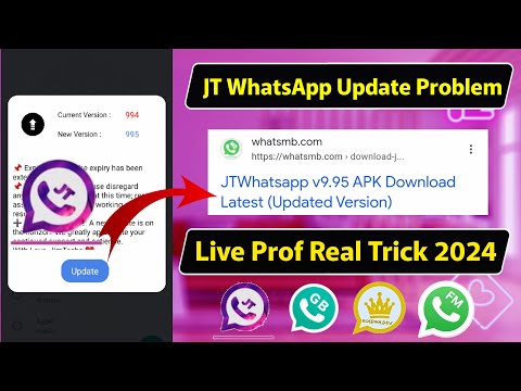 JTWhatsApp Update Problem | How to Update JTWhatsApp to Latest Version V9.95
