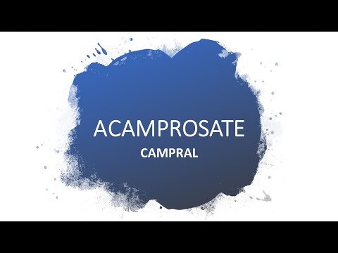 ACAMPROSATE or CAMPRAL