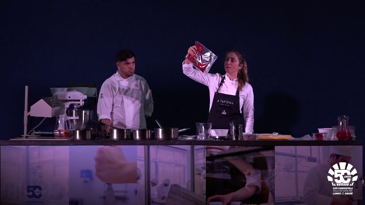 50 Aniversario CIFP Compostela: SHOWCOOKING LUCIA FREITAS