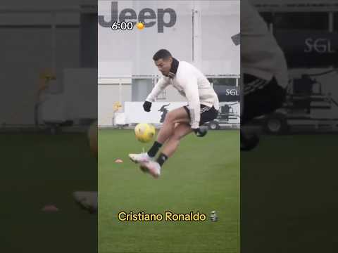 Así entrenaba Cristiano Ronaldo en la Juve y Man United 👀🔥