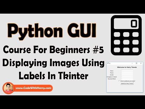 Learn Displaying Images Using Label | Python Tkinter GUI Tutorial In Hindi 5 - Mind Luster