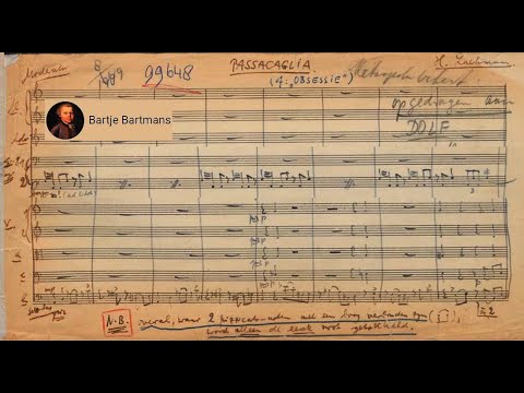 Hans Lachman - Passacaglia (or: Obsession) (1954)