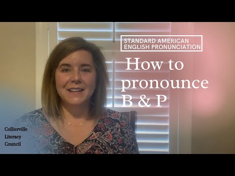 How to Pronounce "B" and "P" with Shannon