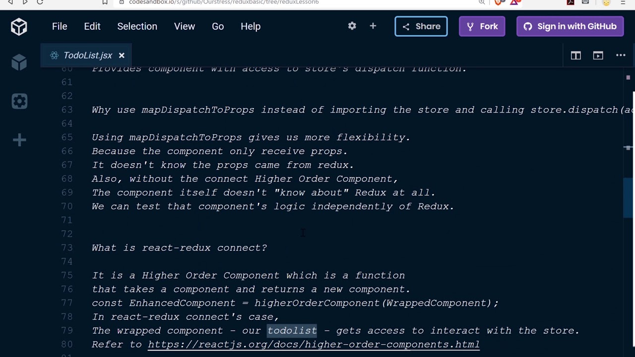 react-redux Code Structure & mapDespatchToProps - Redux in React 6