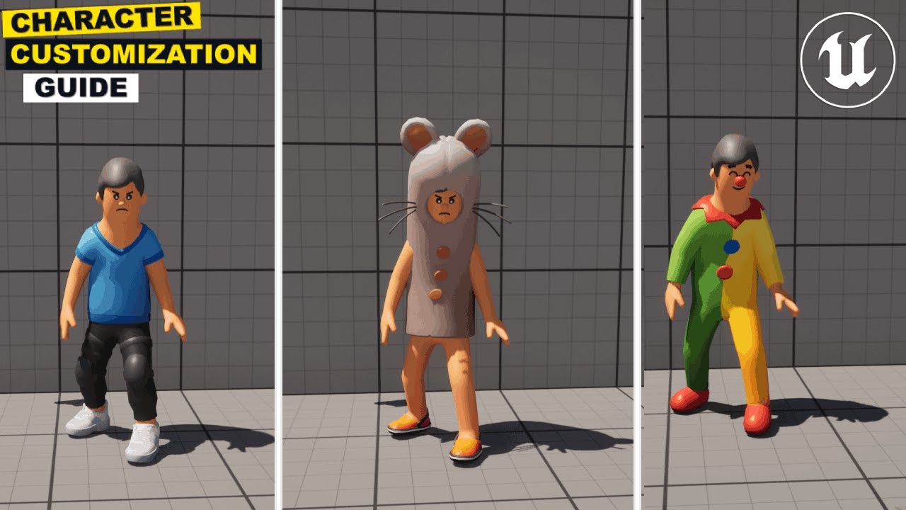 How To Do Character Customization! (All 4 Methods, Unreal Engine 5 Tutorial )