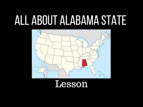 Alabama State Lesson